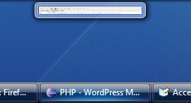 Workaround for Vista Taskbar Thumbnail Previews Not Showing Correctly