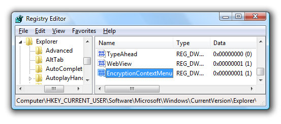 Add Encrypt / Decrypt Options to Windows 7 / Vista Right-Click Menu