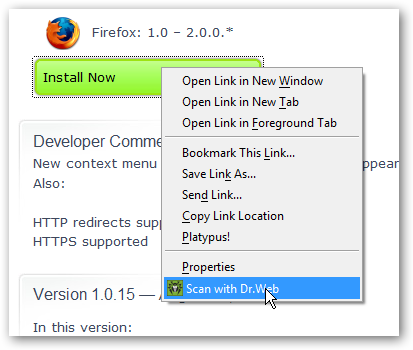 Scan Files for Viruses Before You Download With Dr.Web