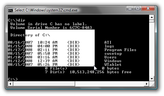 Copy To the Clipboard From the Windows Command Prompt