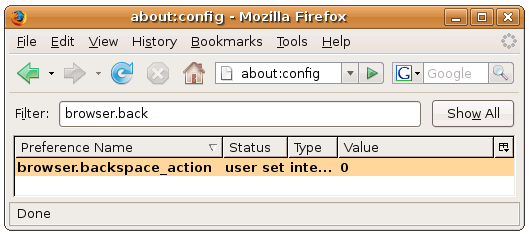 Make Backspace Key Work Correctly in Firefox on Linux
