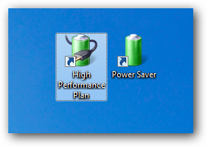 Create a Shortcut or Hotkey to Switch Power Plans