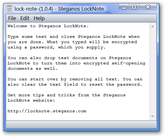 Encrypt Your Personal Information with Steganos LockNote