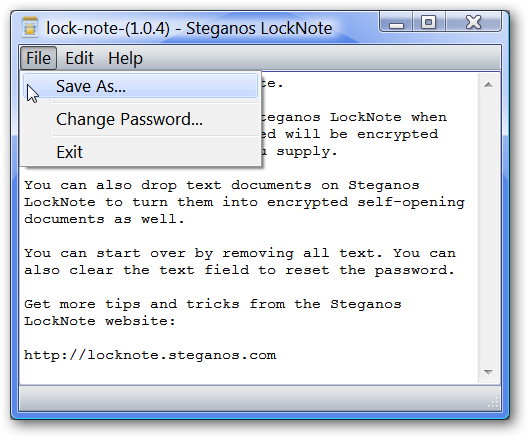 Encrypt Your Personal Information with Steganos LockNote