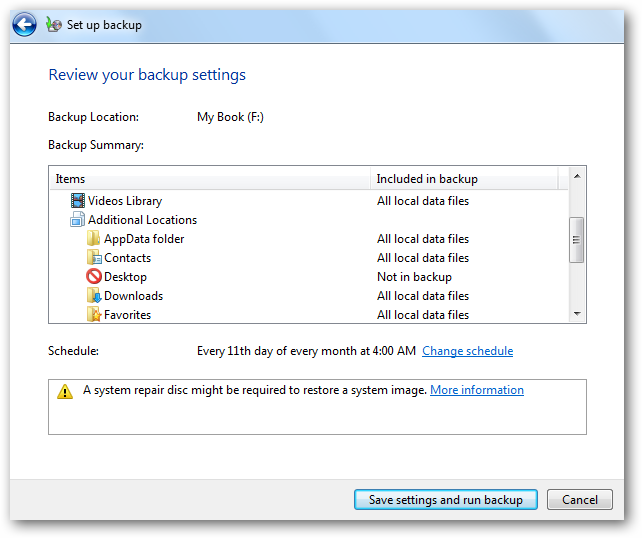 How To Use Backup and Restore in Windows 7