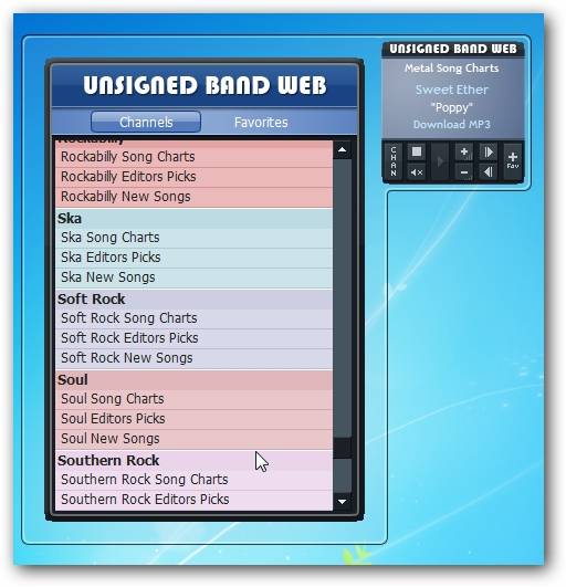 5 Awesome Music Desktop Gadgets for Vista and Windows 7
