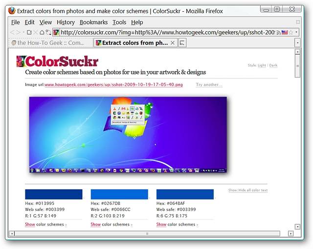 Find Color Schemes Easily in Firefox or Your Favorite Browser