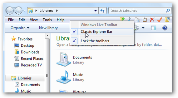 ClassicShell Adds Classic Start Menu and Explorer Features to Windows7