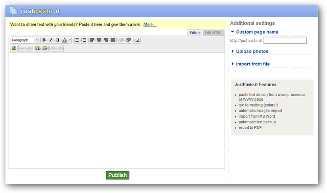 Share Text & Images the Easy Way with JustPaste.it