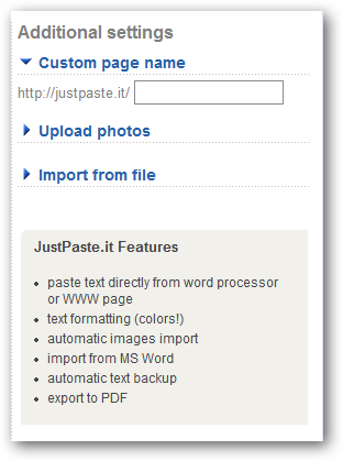 Share Text & Images the Easy Way with JustPaste.it