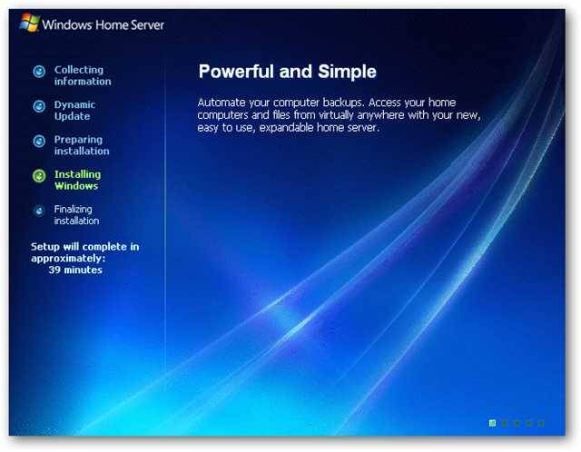 How To Install and Setup Windows Home Server