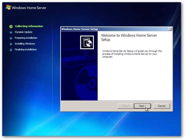 How To Install and Setup Windows Home Server