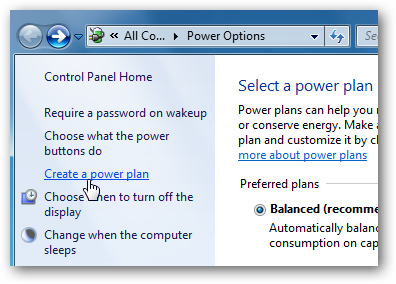 Learning Windows 7: Manage Power Settings