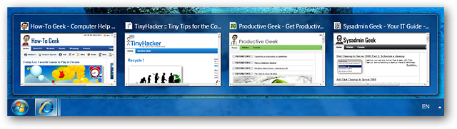 Disable IE 8 Thumbnail Previews on Windows 7 Taskbar