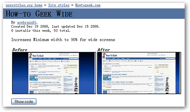 Enjoy How-To Geek User Style Script Goodness