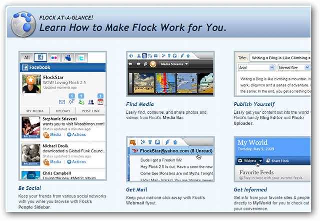 Beginner's Guide to Flock, the Social Media Browser