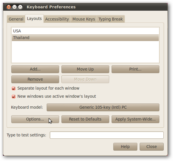 Add Keyboard Input Language to Ubuntu