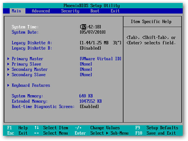 How to Increase the VMWare Boot Screen Delay