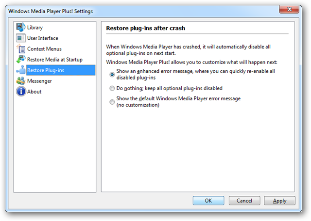 Add New Features to WMP with Windows Media Player Plus