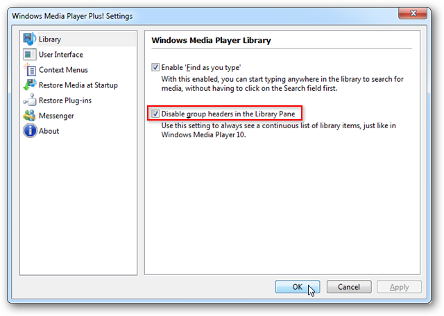 Add New Features to WMP with Windows Media Player Plus