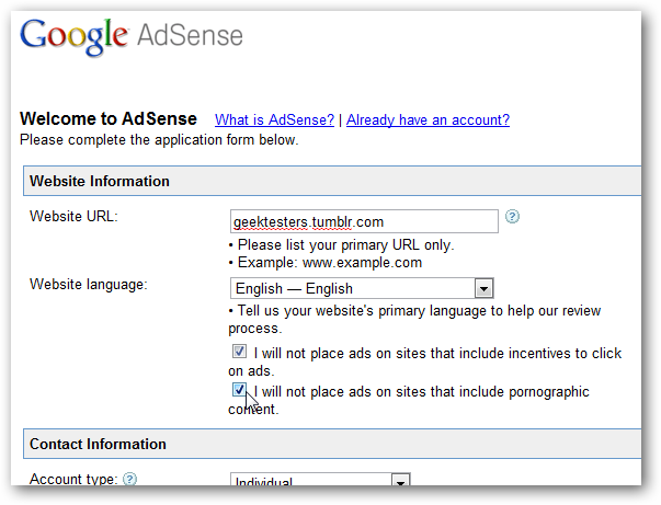 How to Add Google AdSense to Your Tumblr Blog