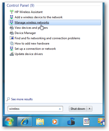 Share An Internet Connection Between Wireless Machines With An Ad Hoc