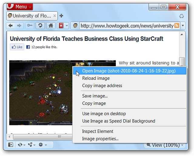 Change the Actions for File Types in Opera