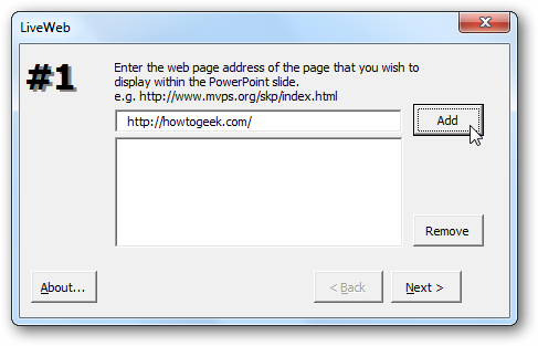 How To Add Live Web Pages to a PowerPoint Presentation