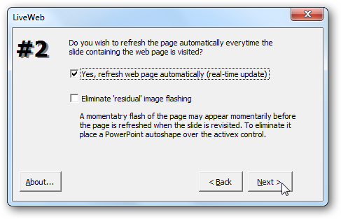 How To Add Live Web Pages to a PowerPoint Presentation
