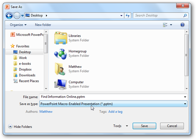 How To Add Live Web Pages to a PowerPoint Presentation