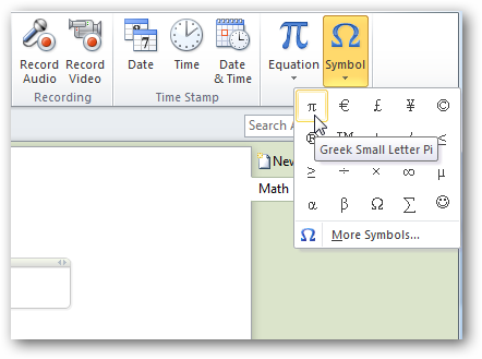 Calculate Simple Math Quickly in OneNote