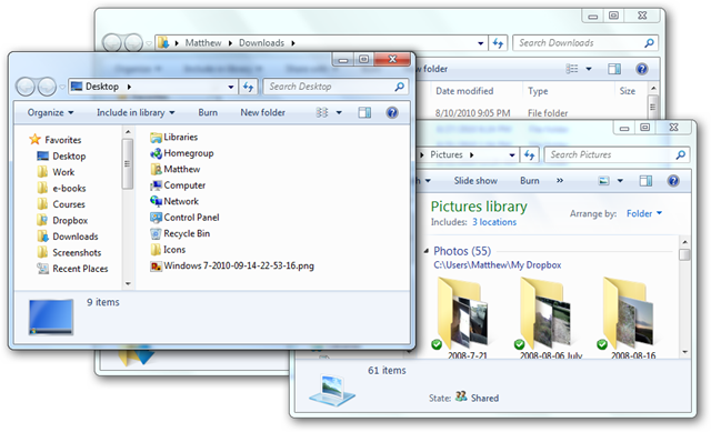 Add Tabbed Browsing to Explorer in Windows 7