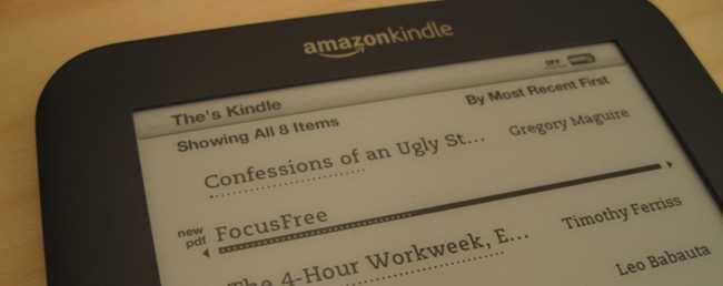 How to Read PDF Files on Your Amazon Kindle (Version 3)