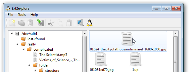 How To Browse Your Linux Partition from Windows