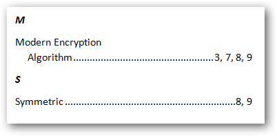 How to Create an Index Table Like a Pro with Microsoft Word