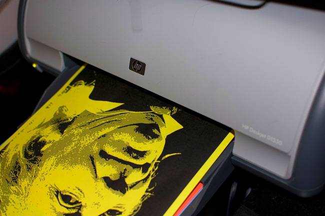 HTG Projects: Create a Pop Art Sci-Fi Poster with an Inkjet Printer
