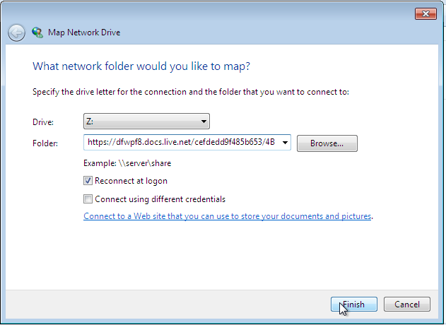 How to Use SkyDrive's 25 GB as a Mapped Drive for Easy Access