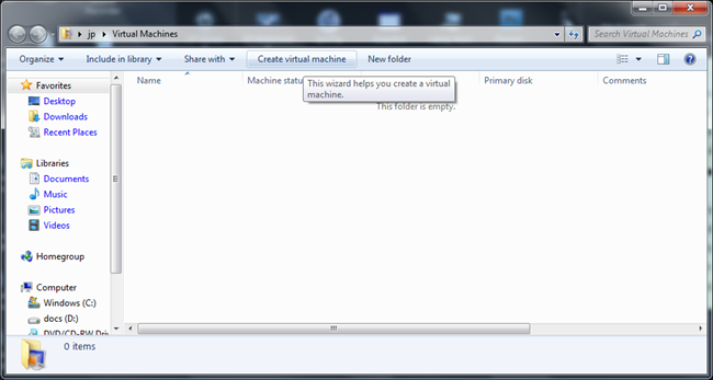 Beginner: How To Create a Virtual Machine in Windows 7 Using Virtual PC