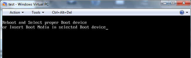 How to Change the Virtual Machine Boot Device in Virtual PC