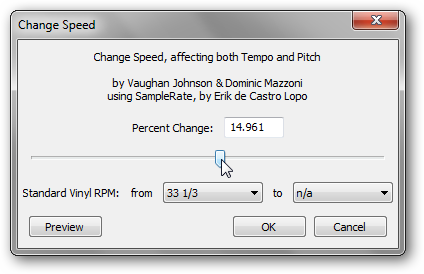How To Change the Pitch and Tempo of an Audio Track Independently