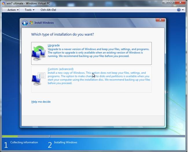 Beginner: How to Use Virtual PC to Install Windows 7 into a Virtual Machine