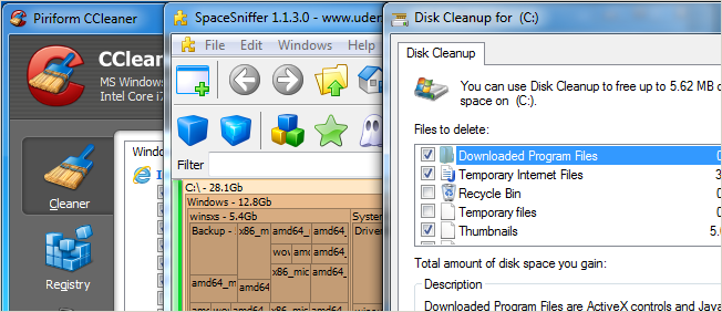 Beginner Geek : Simple Tips to Reduce Disk Usage in Windows 7