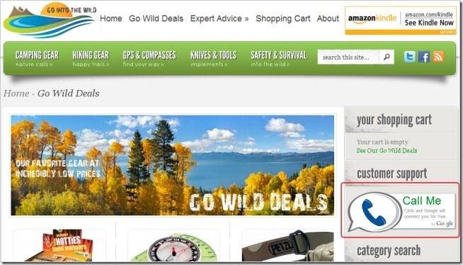 How to Add a Google Call Widget to Any Web Page