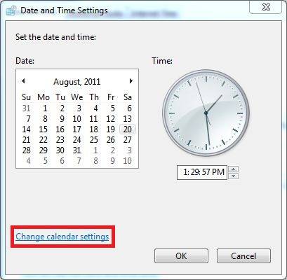 How to Customize the Date Format in the Windows 7 Taskbar