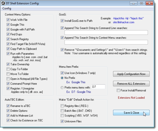 How to Backup Profiles, Repair, and Tweak Windows Settings Using D7