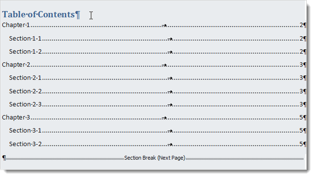 Create a Master Document in Word 2010 from Multiple Documents