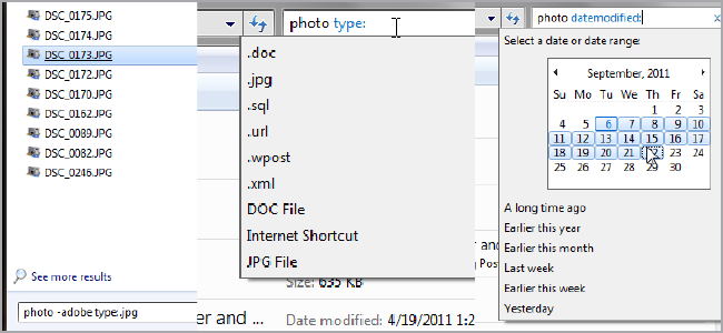 Learn How to Use Windows 7's Advanced Search Operators