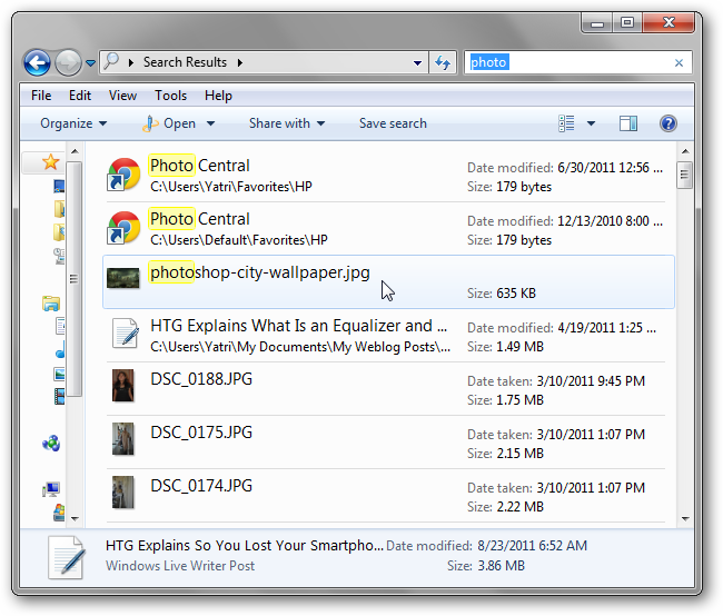 Learn How to Use Windows 7's Advanced Search Operators