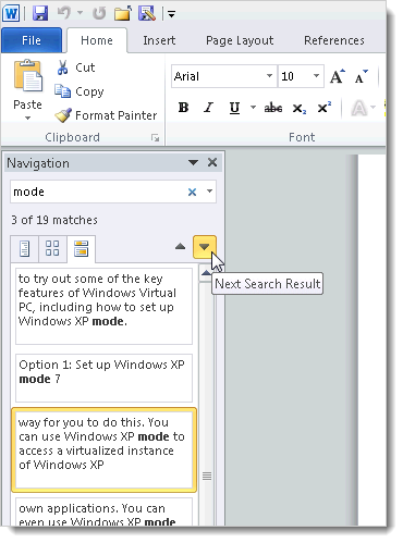 Learn How to Use the Navigation Pane in Microsoft Word