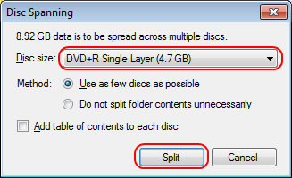 How to Burn Data Across Multiple DVD or CD Discs